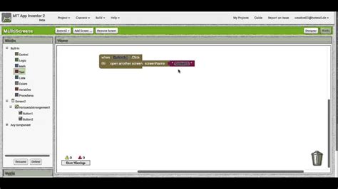 app inventor 2 tutorial mehrere screens hd youtube