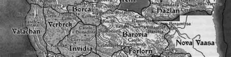 Map Of Borca In Rachels Ravenloft Game World Anvil