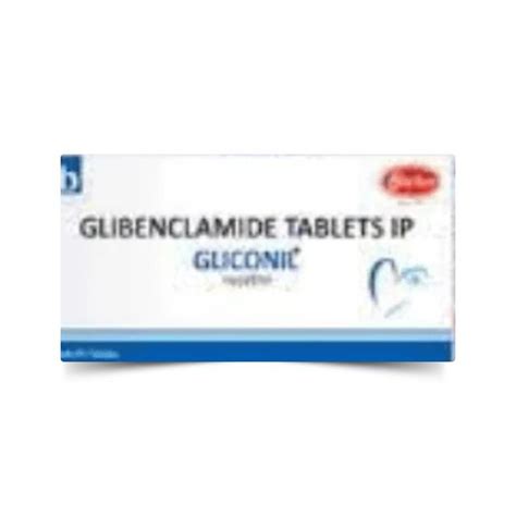 Glibenclamide 5mg Tablet Rizochem Pharmaceuticals