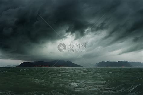 暴风雨前兆的海洋景观高清图片下载 正版图片600553129 摄图网