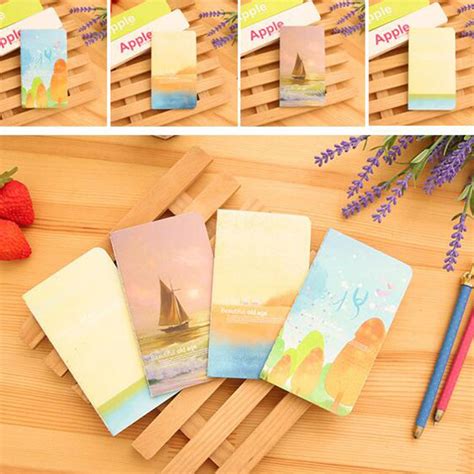 Mini Cute Kawaii Journal Diary Notebook With Lined Vicedeal