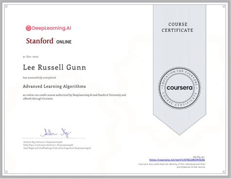 Andrew Ngs Course On Ml Algorithms Lee Gunn Posted On The Topic Linkedin