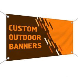 Custom Outdoor Banners Custom Full Color Outdoor Banners