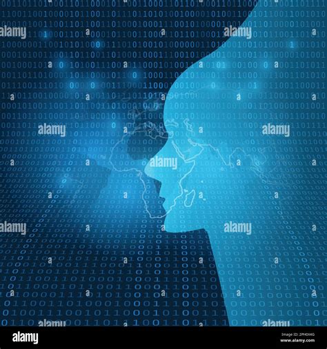 Dark Futuristic Machine Learning Artificial Intelligence Cloud Computing Automated Support