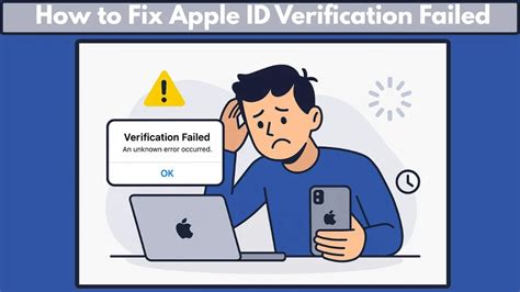 How To Fix Apple Id Verification Failed An Unknown Error Occurred On Iphone Ipad Mac And