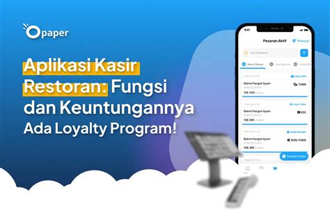 Aplikasi Kasir Restoran Fungsi Dan Keuntungannya