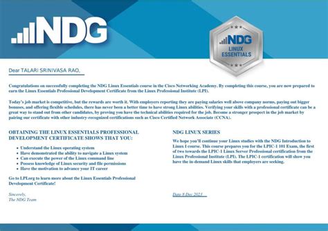 Srinivasa Rao Talari On Linkedin Cisco Linux Ciscocertification