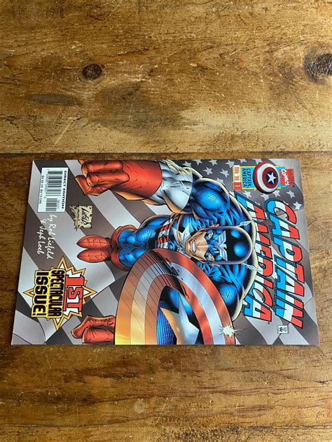 Captain America Rob Liefeld Cover B 1st Appearance Rikki Barnes Marvel