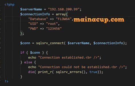 ตดตง SQLSRV Extension สำหรบ php รบเขยนโปรแกรม PHPรบสอนเขยนโปรแกรม PHP MySQL PHP
