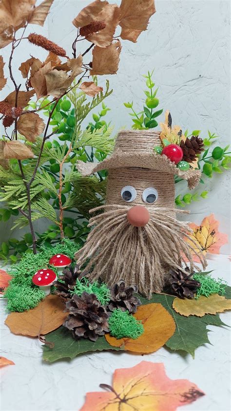 Осенние поделки в детский сад и школу Поделки из природного материала своими руками Crafts