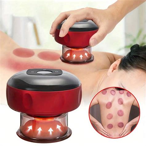 Charging Cupping Therapy Massager Electric Cupping Portable Cupping Kit With Vacuum Therapy