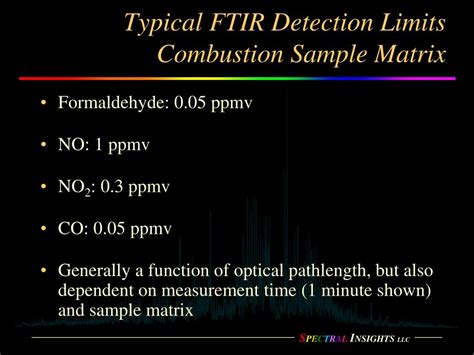 Ppt Real Time Emission Measurements Using Ftir Spectroscopy Epa Method 320 Powerpoint