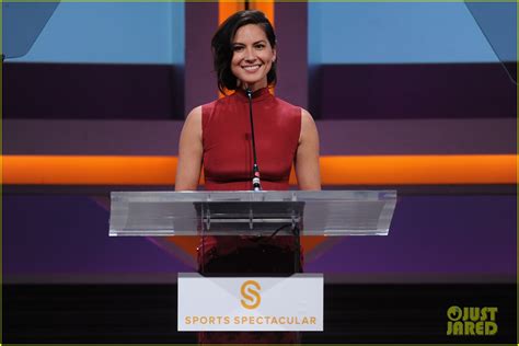 Olivia Munn Presents Award To Dana White At Sports Spec Gala Photo