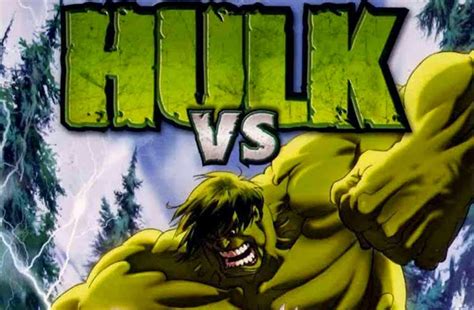 Marvel Animated Features Hulk Vs Warped Factor Words In The Key