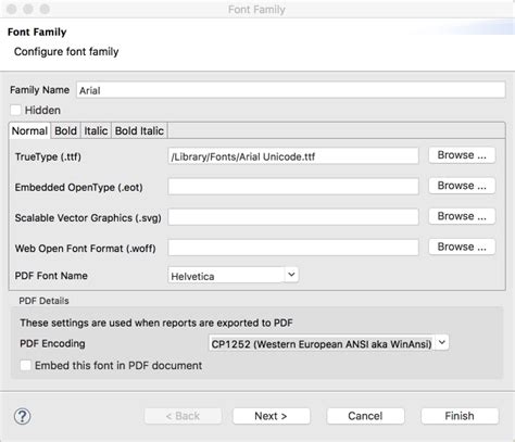 What Is The Purpose Of Embed This Font In Pdf Document Best Practices Jaspersoft Community