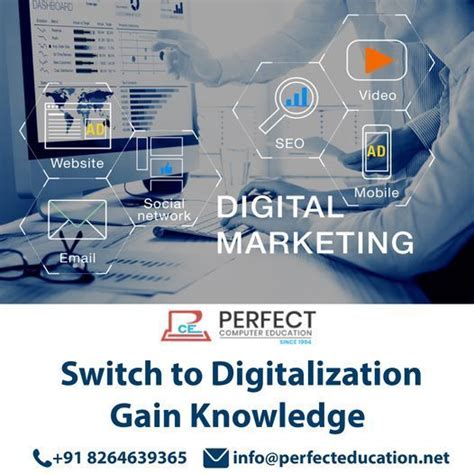 Switch To Digitalization Gain Knowledge Digital Marketing Digital