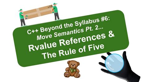 jared miller on linkedin move semantics pt 2 — rvalue references and the rule of five