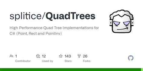 Github Spliticequadtrees High Performance Quad Tree Implementations