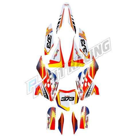 Kit DÉco Orange Italjet Mx50 Nrg Kraftmuller 50 Cc 9 Cv