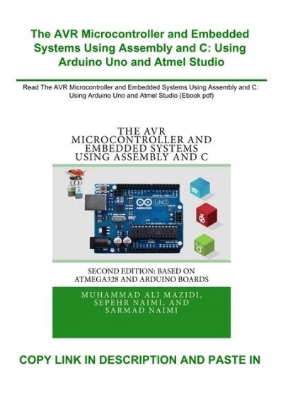 Read The Avr Microcontroller And Embedded Systems Using Assembly And C Using Arduino Uno And