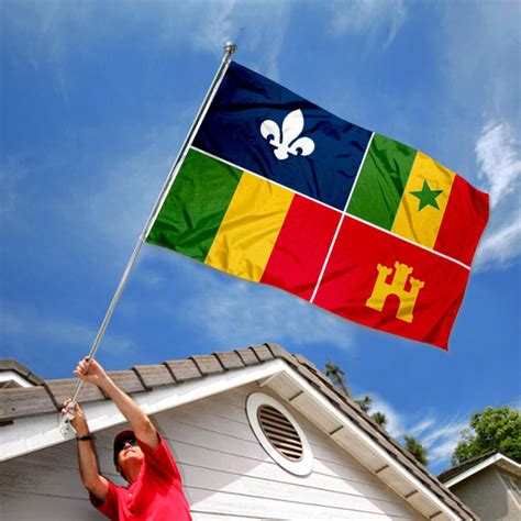 Louisiana Creoles Flag State Street Products