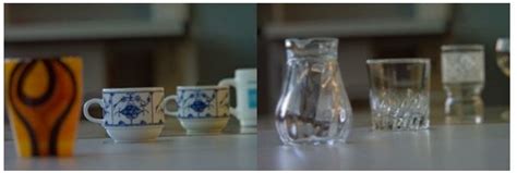 3 Left Side Shows The Less Reflective And Diffusive Object In Form Of