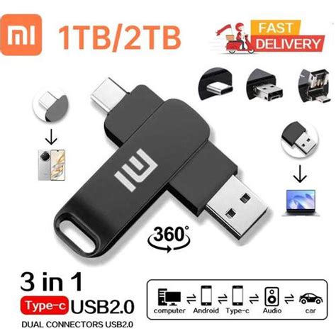 Jual Xiaomi Original Flashdisk 1tb 2tb Usb 3 In 1 Otg Flash Drive Type C Storage Disk Data Drive