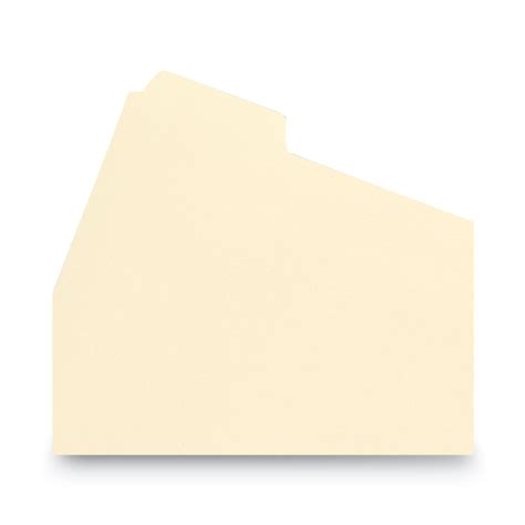 Smead Stackable Folder Dividers With Fasteners Cut Bottom Tab Fastener Legal Size