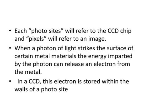 Charge Coupled Devices Pptx