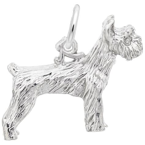 Schnauzer Dog Charm Rembrandt Charms