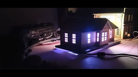 256 Model Railroad Lights With Arduino And 3 Wires Youtube