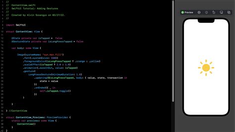 Work With Various Types Of Gestures In Swiftui