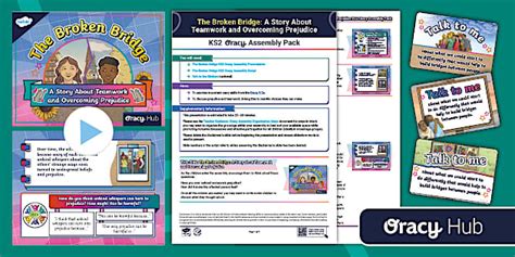 the broken bridge a ks2 oracy assembly pack on teamwork