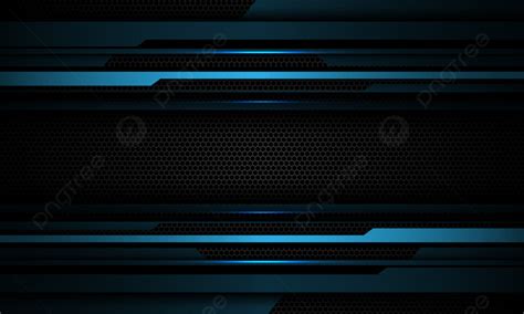 검은 육각형 메쉬 디자인 현대 기술 미래 배경 벡터 일러스트 레이 션에 추상 파란색 사이버 회색 금속 기하학적 요약 배경 검은색 배경 일러스트 및 사진 무료 다운로드