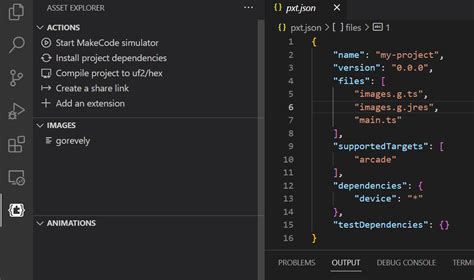 adding more commands and a tree view of common actions by riknoll · pull request 7 · microsoft