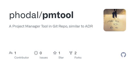 github phodal pmtool a project manager tool in git repo similar to adr