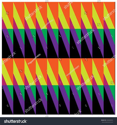 Vector Vintage Colorful Angular Triangle Pattern Stock Vector Royalty Free 404800555