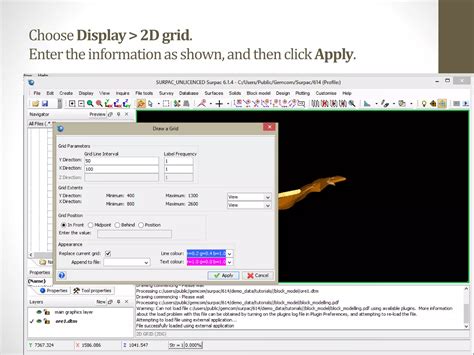 Block Modeling Using Surpac Pptx Databases Computer Software And