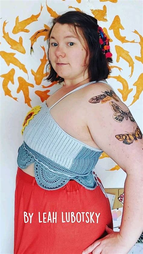 Boho Sunflower Halter Top Crochet Pattern Plus Size Crochet