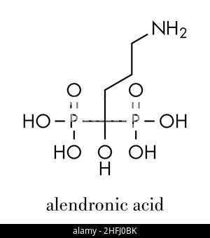 Molécule Dacide Alendronique Cest Le Bisphosphonate Médicament