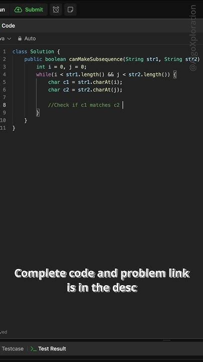 2825 Make String A Subsequence Using Cyclic Increments Daily
