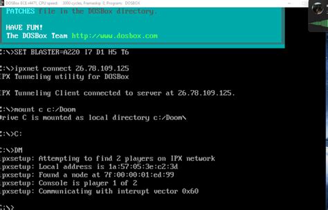 Error Dosbox Ipxnet Doom General Discussion Doomworld
