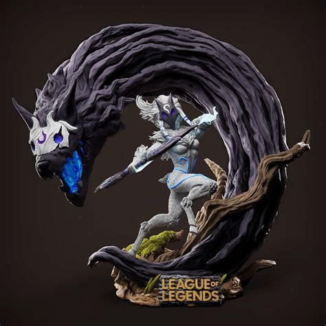 3d File Kindred League Of Legends Statue 🗿・3d Printer Design To