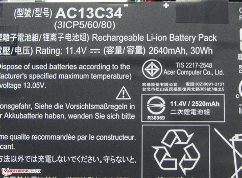 Acer Aspire E3 111 C6LG Notebook Review NotebookCheck Net Reviews