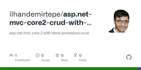github ilhandemirtepe mvc core2 crud with store procedure