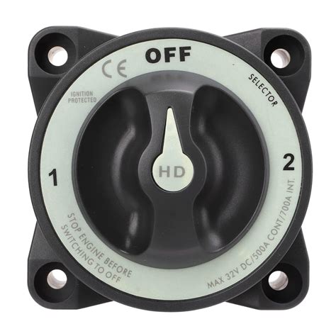 Battery Disconnect Switch Battery Selector Switch Battery