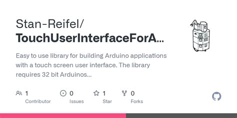 Github Stan Reifeltouchuserinterfaceforarduino Easy To Use Library For Building Arduino
