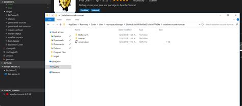Cannot Get War Package To Correctly Deploy · Issue 233 · Adashenvscode Tomcat · Github