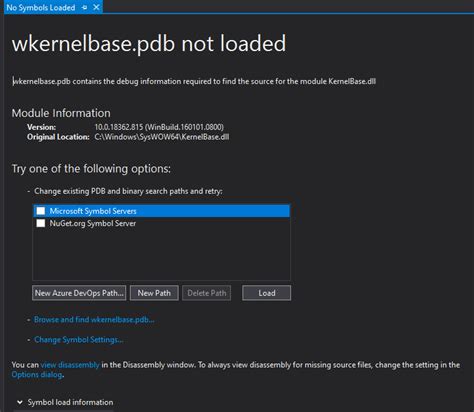 Kernelbasepdb Not Loaded Crash · Issue 101 · Kalima Entertainmentfalloutstrategy · Github