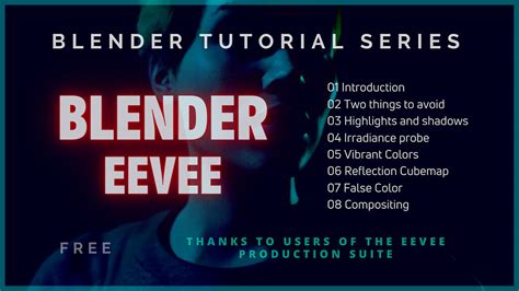 Free Blender Eevee Mini Course Tutorials Tips And Tricks Blender